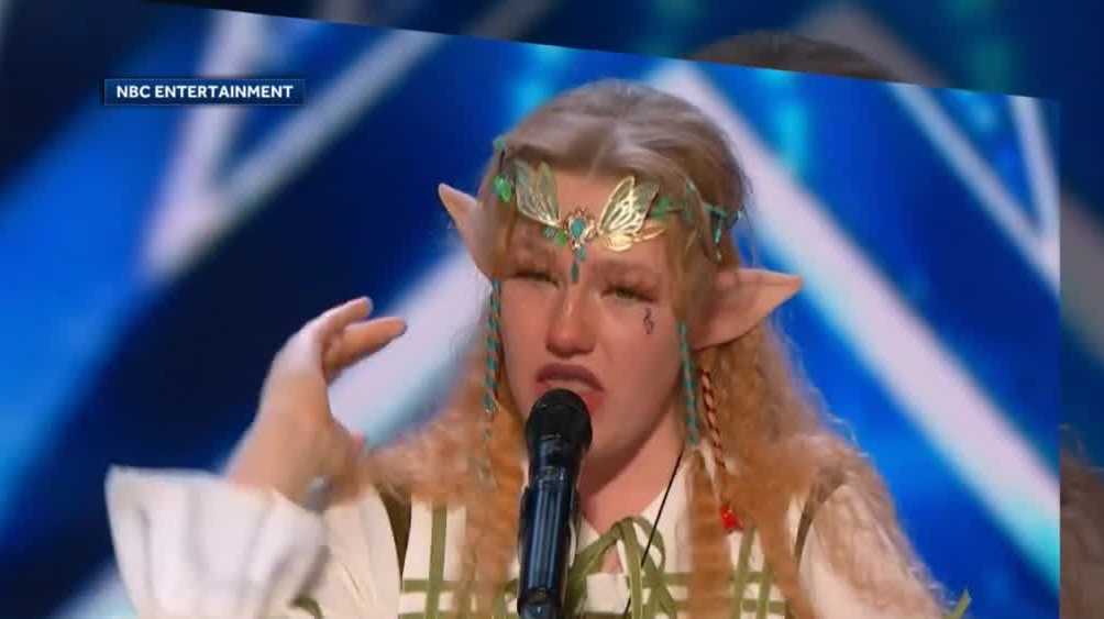 Freckled Zelda, a 19-year-old from Amador County, competes on 'America ...