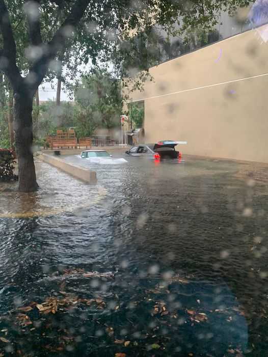 Flash flooding reported during strong storms in South Florida