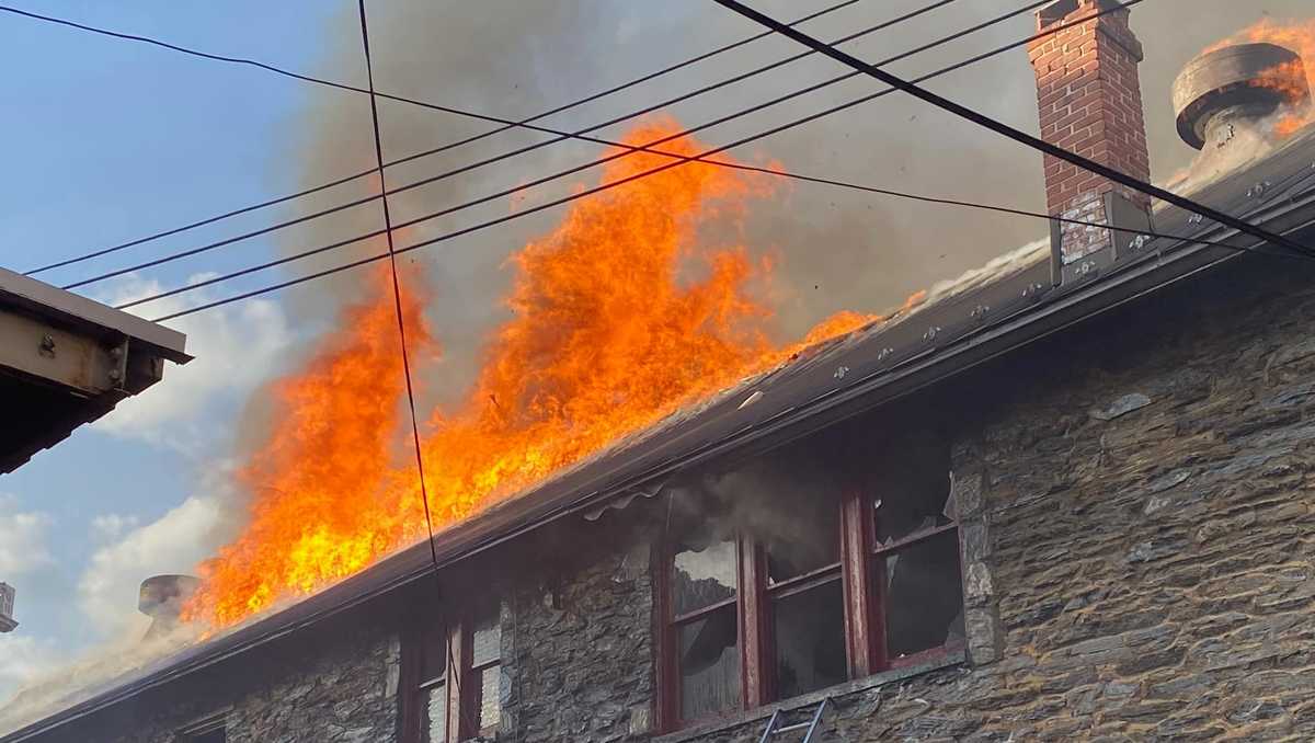Power service disrupted in Frederick amid fire