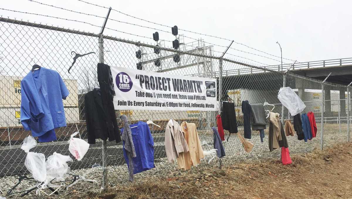 'Project Warmth' offers coats, winter clothing for people in need