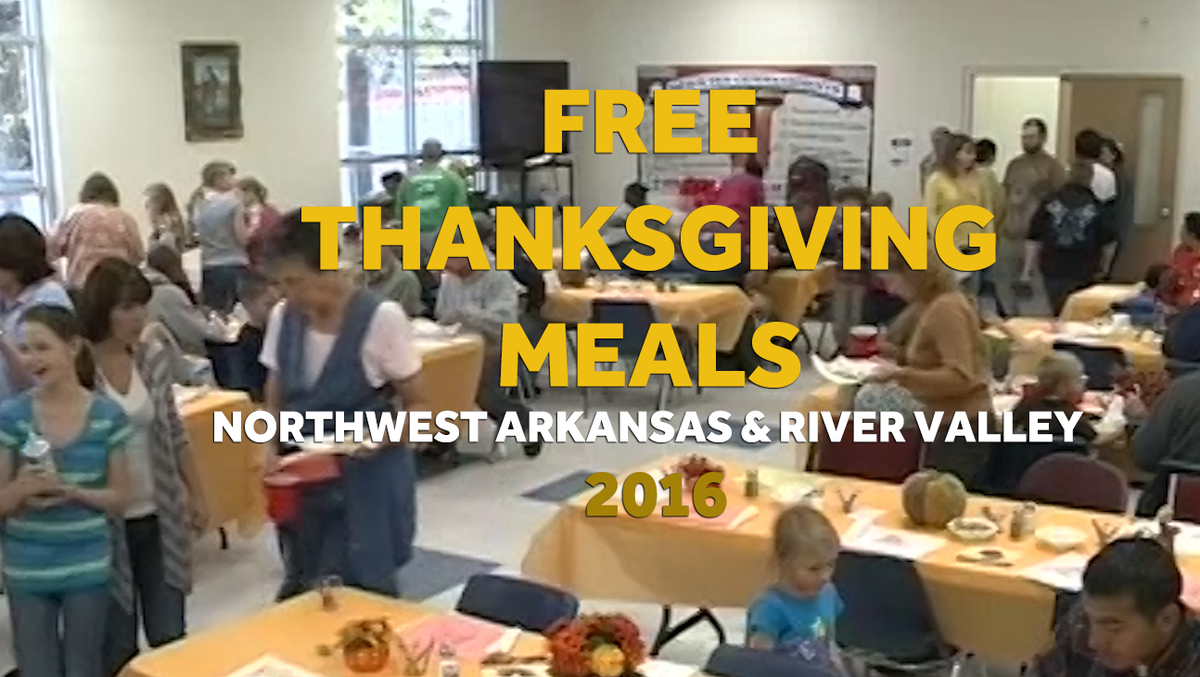 Free Thanksgiving Meals in our area