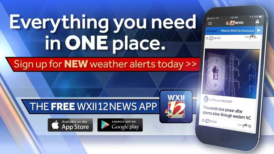Here's how to sign up for custom weather alerts inside the WXII 12 News ...