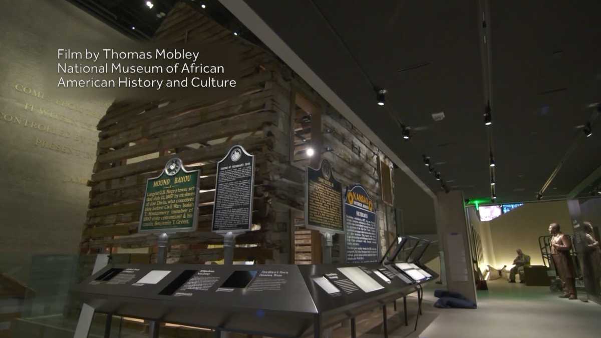 Story of freedom told through log cabin built by former slaves