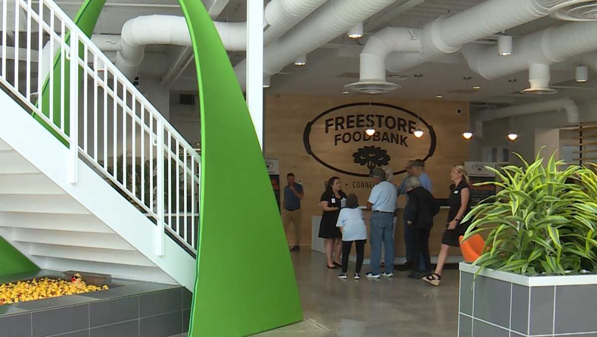 Freestore Foodbank combines 5 food distribution and service centers