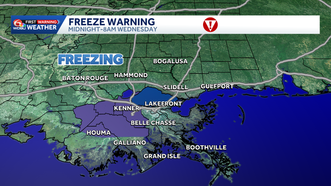 Weather Alert Day: Freezing temperatures tonight ahead of big warm up!