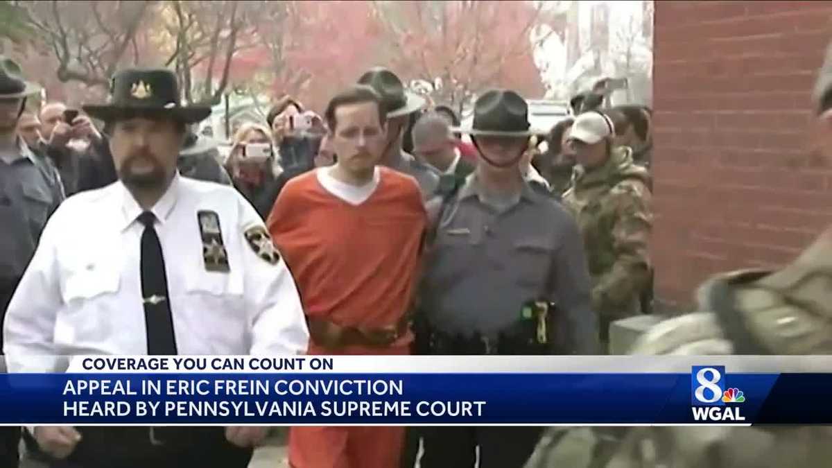 Justices hear appeal of convicted state trooper killer Eric Frein