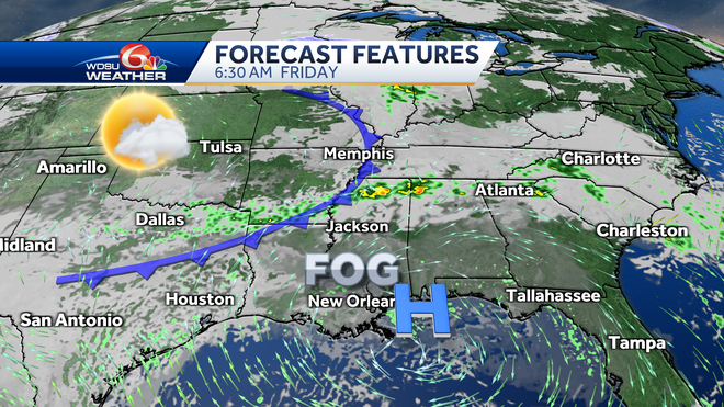 New Orleans dense fog advisory