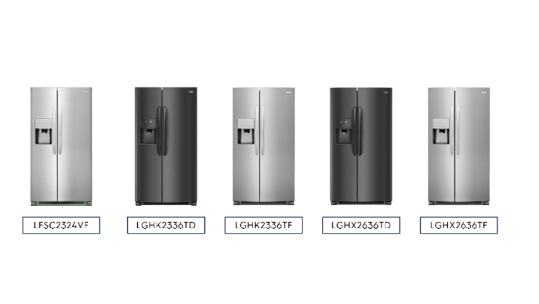 Frigidaire issues recall over ice bucket choking hazard