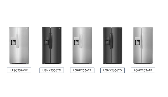 Frigidaire issues recall over ice bucket choking hazard