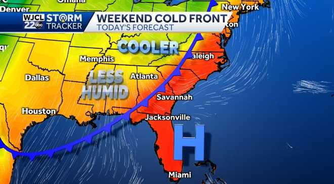 Changes are coming: A cold front brings a taste of fall