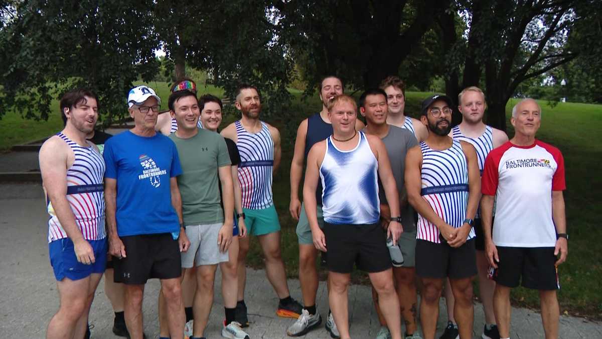 Baltimore Frontrunners training for running festival