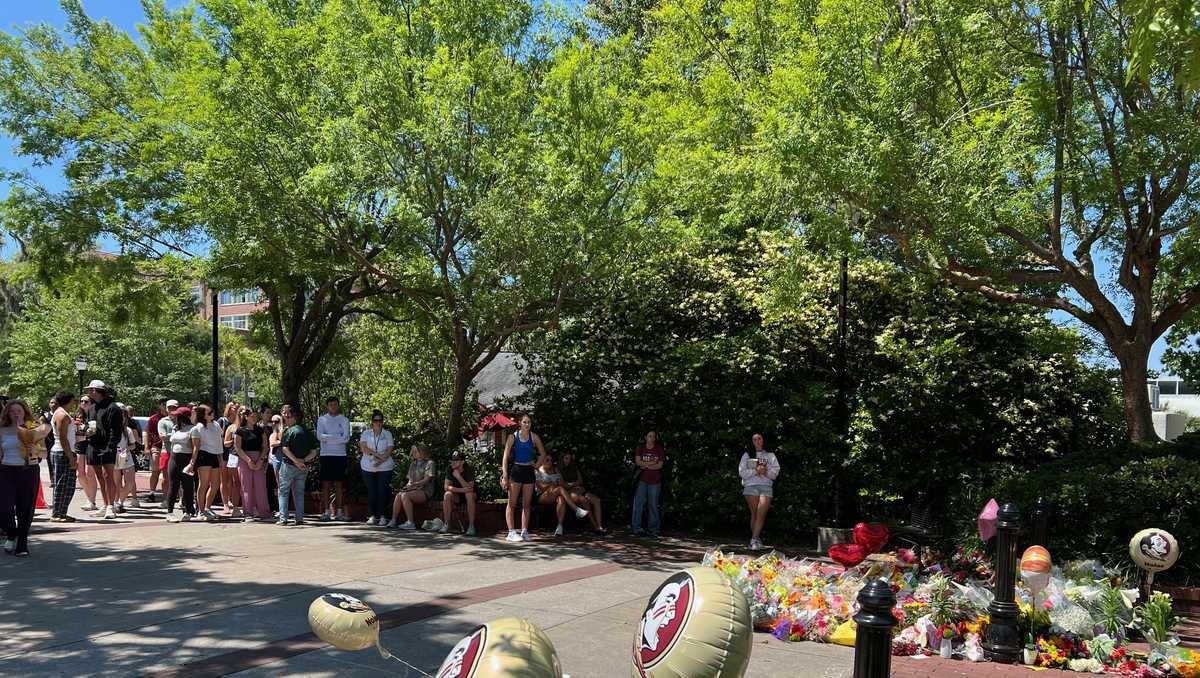 Photos: FSU unity vigil and campus memorials