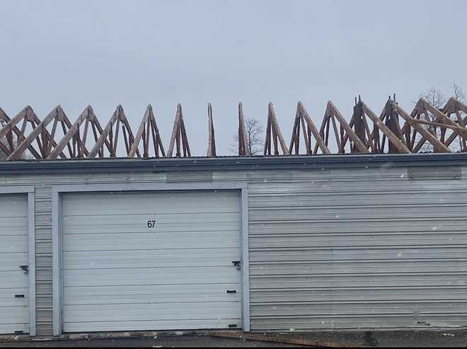 Tornadoes uproot trees, rip roof off building in Walworth County Tornadoes uproot trees, rip roof off building in Walworth County