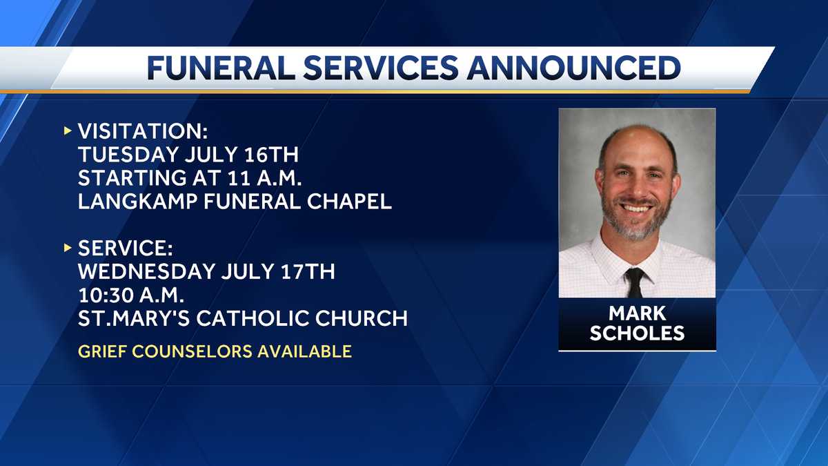 Funeral details released for Oskaloosa Middle School principal