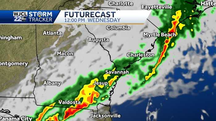 Calm for now but strong storms possible by tomorrow