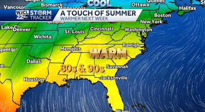 Wonderful weather for the weekend but forecast gets active again