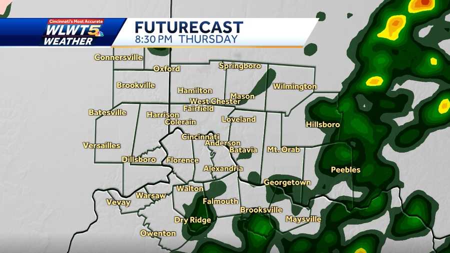 Hour by hour: When severe weather threat moves through Cincinnati Thursday