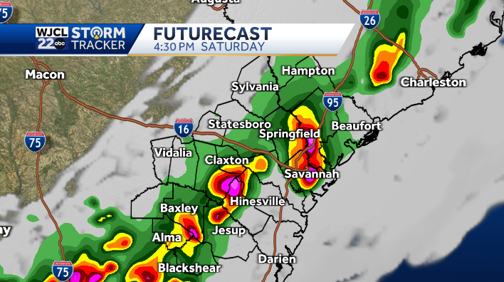 Severe weather potential across the area this weekend