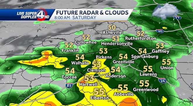 Greenville: Beautiful Friday, but Easter weekend rain chances