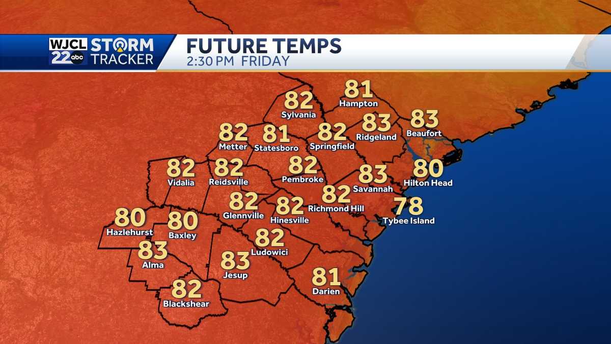 Savannah: Weekend forecast preview & the tropical update