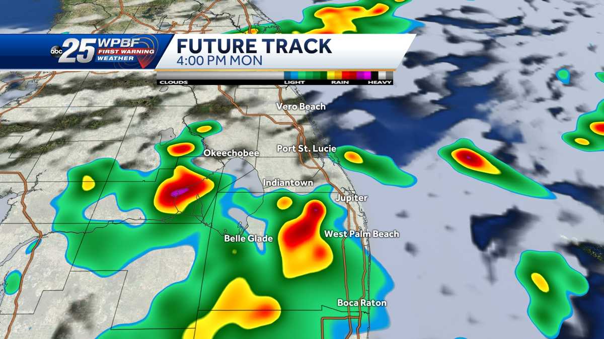 Strong storms possible throughout South Florida