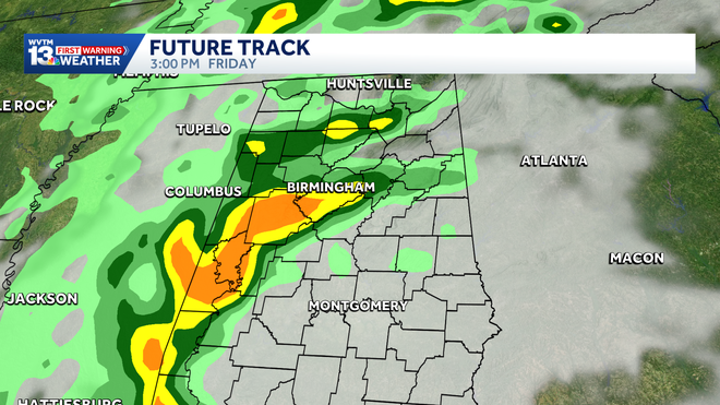 Alabama's weather stays warm and dry for now, storms next week