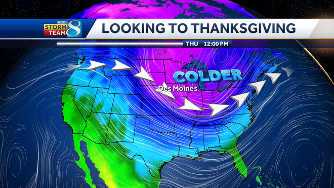 Forecast shows cold holiday weekend for Iowa, low snow potential