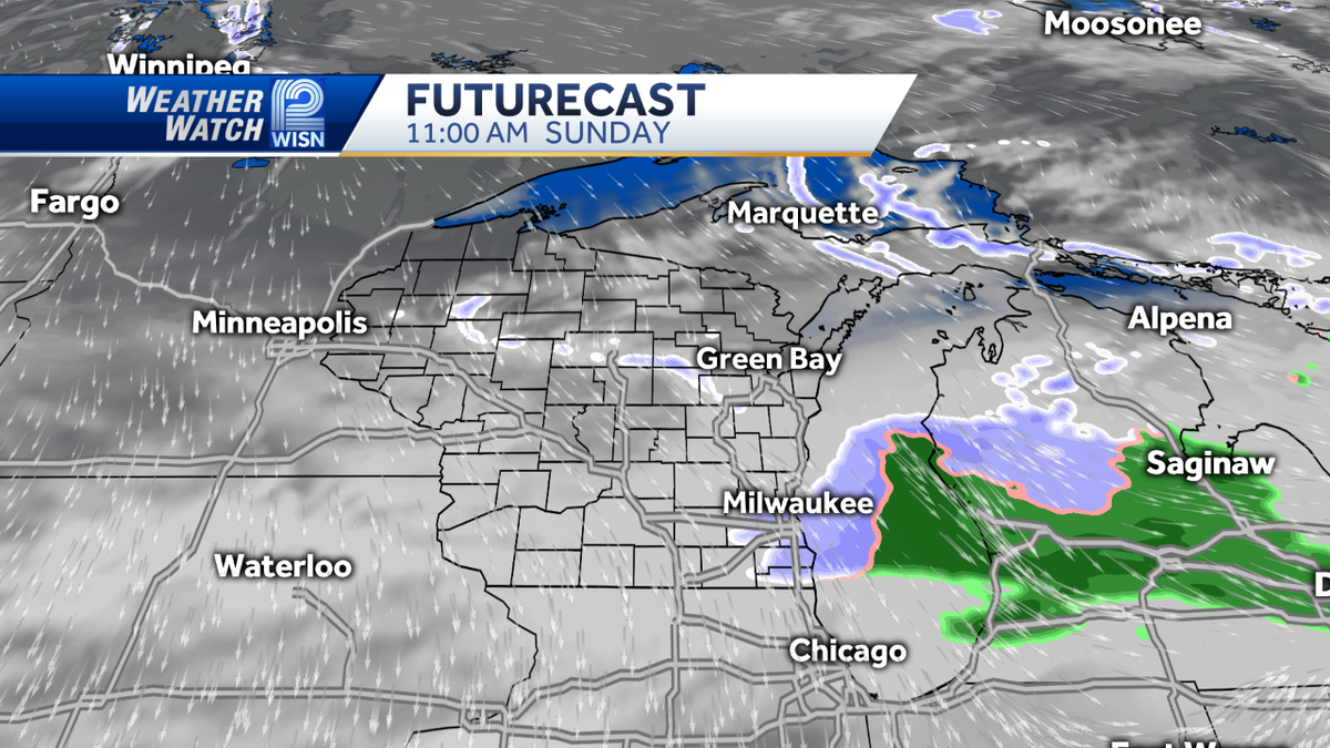 Videocast: Rain/snow mix ahead of arctic blast
