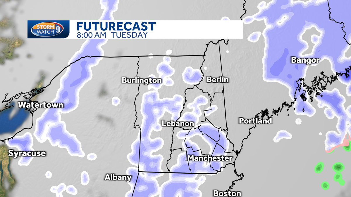 NH Weather This Week: Staying Chilly, A Few Snow Showers