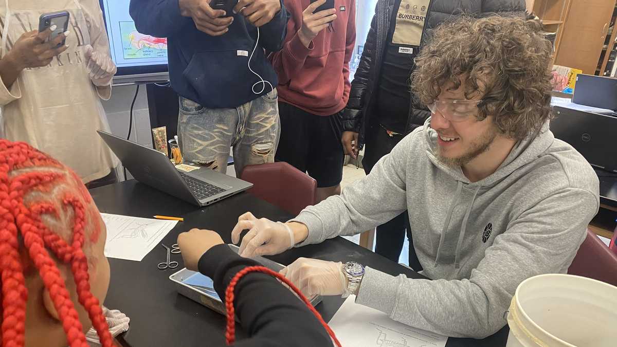 PHOTOS: Jack Harlow visits JCPS schools