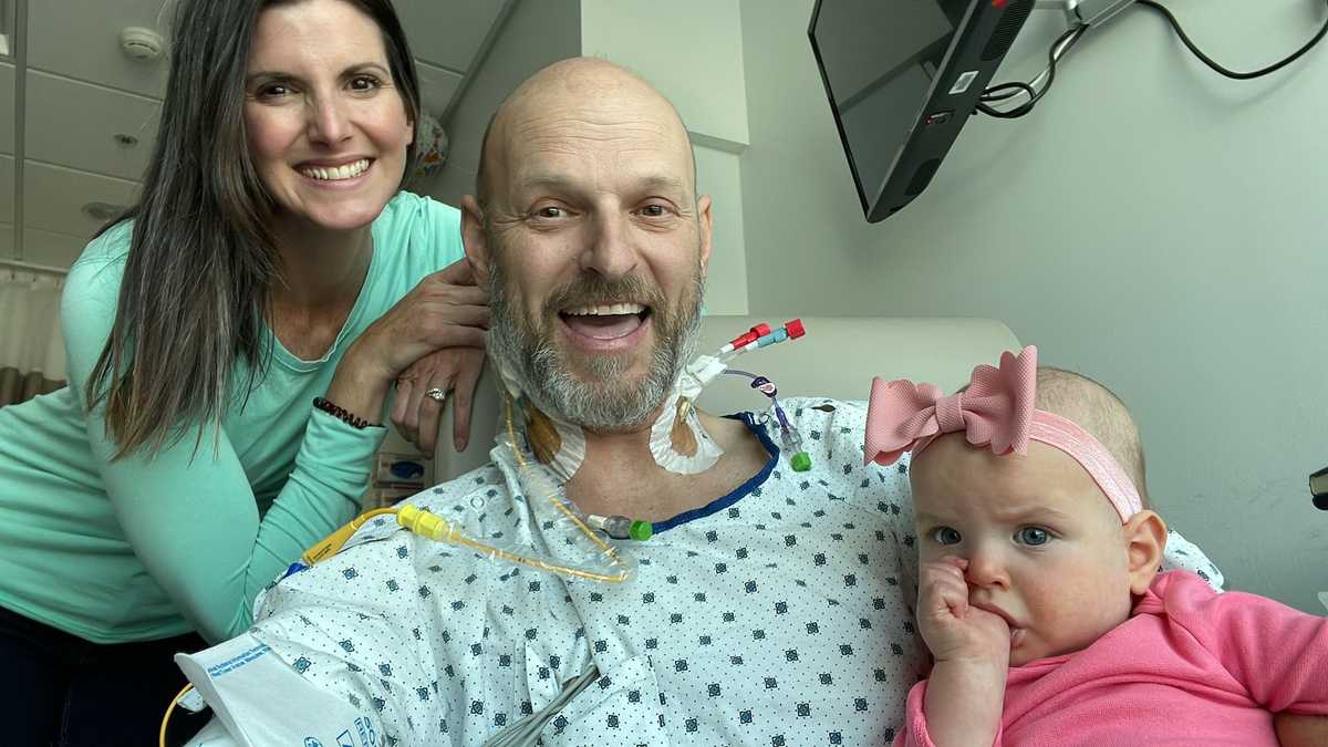 Tulane head coach Mark Booras talks about heart transplant