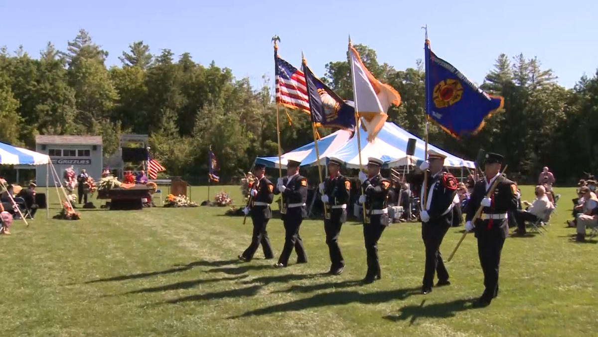 Firefighters from across NH celebrate life of fallen Goffstown captain