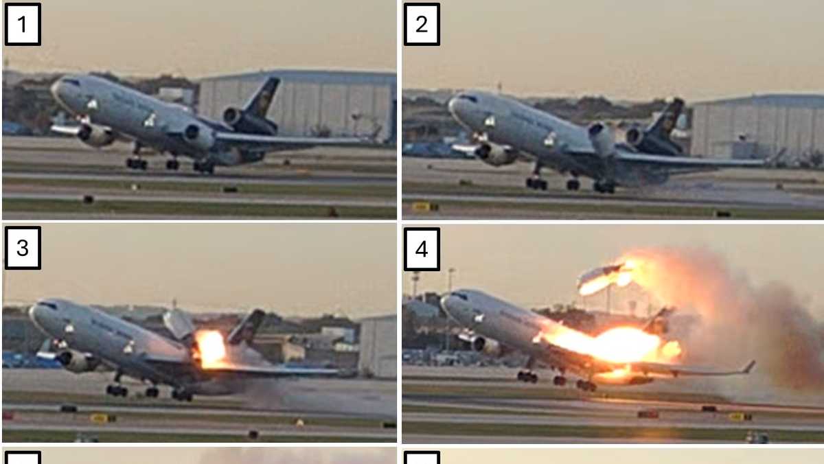 NTSB releases report on UPS plane crash, unseen photos