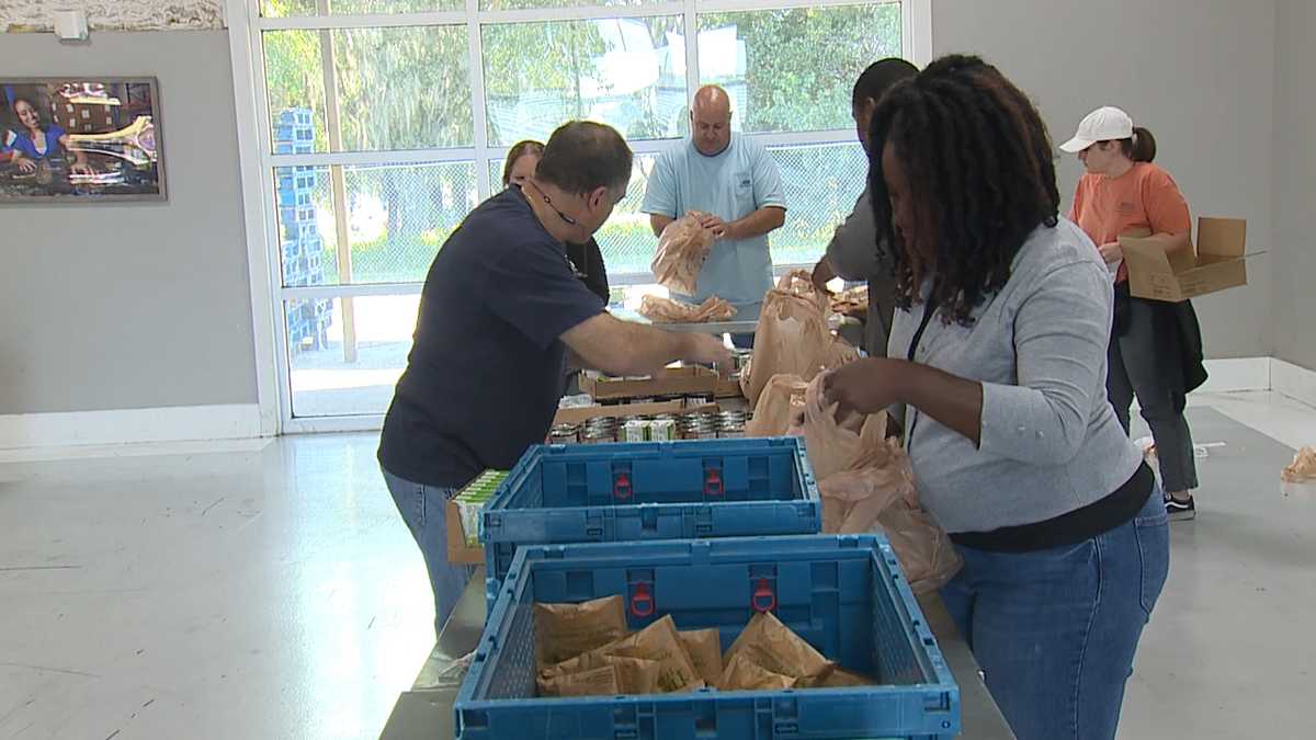 Georgia Power workers volunteer at America's Second Harvest