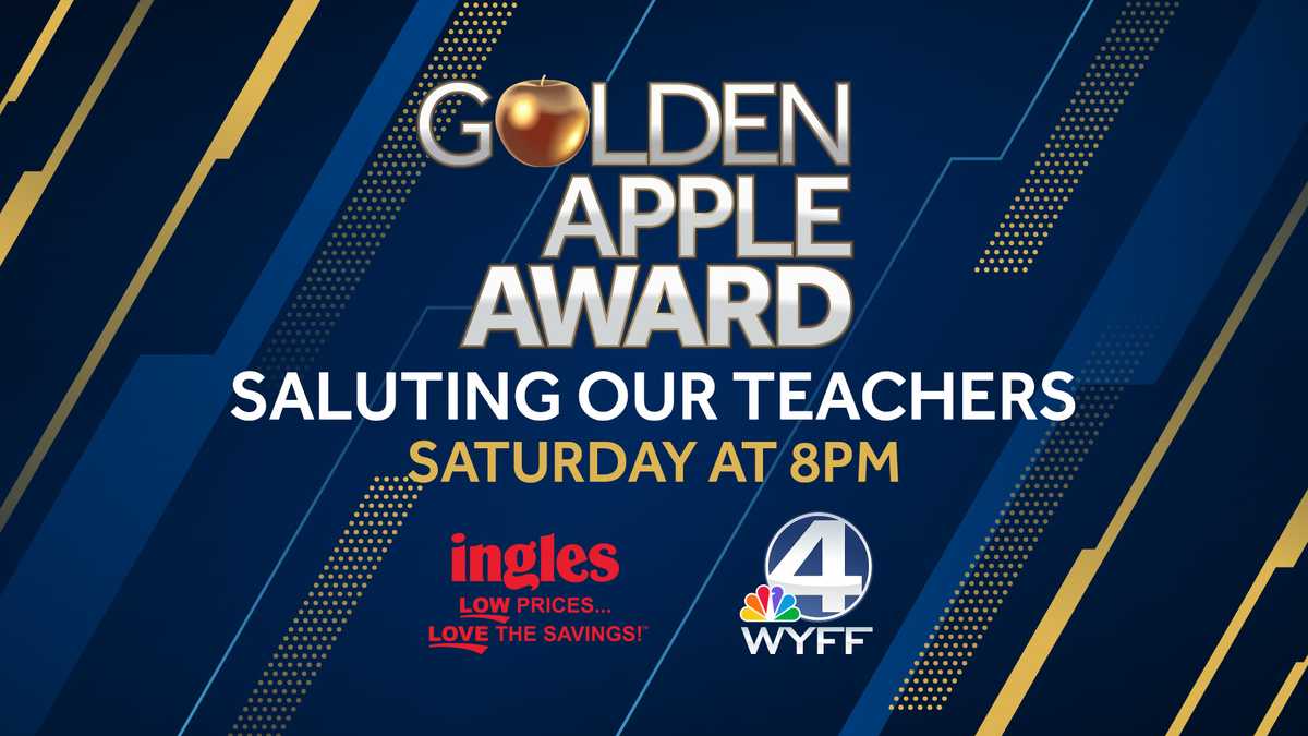 WYFF 4 honors Golden Apple Award winners and names the 'Teacher of the ...