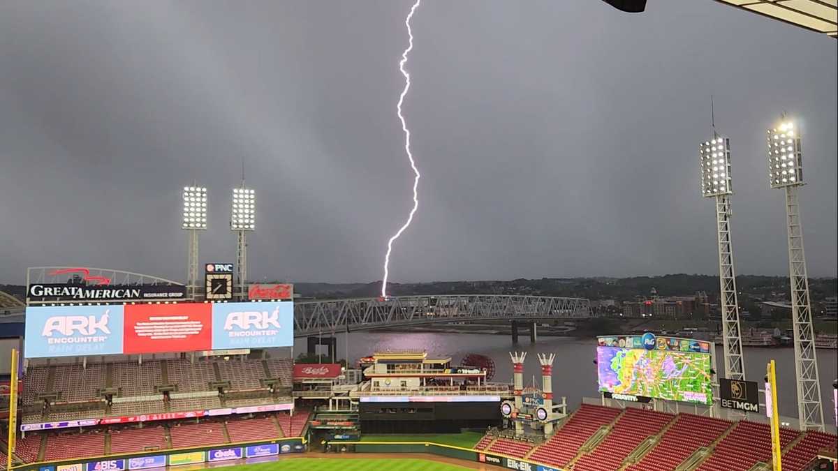 PHOTOS: Storms with heavy rain, intense lightning roll through Cincinnati