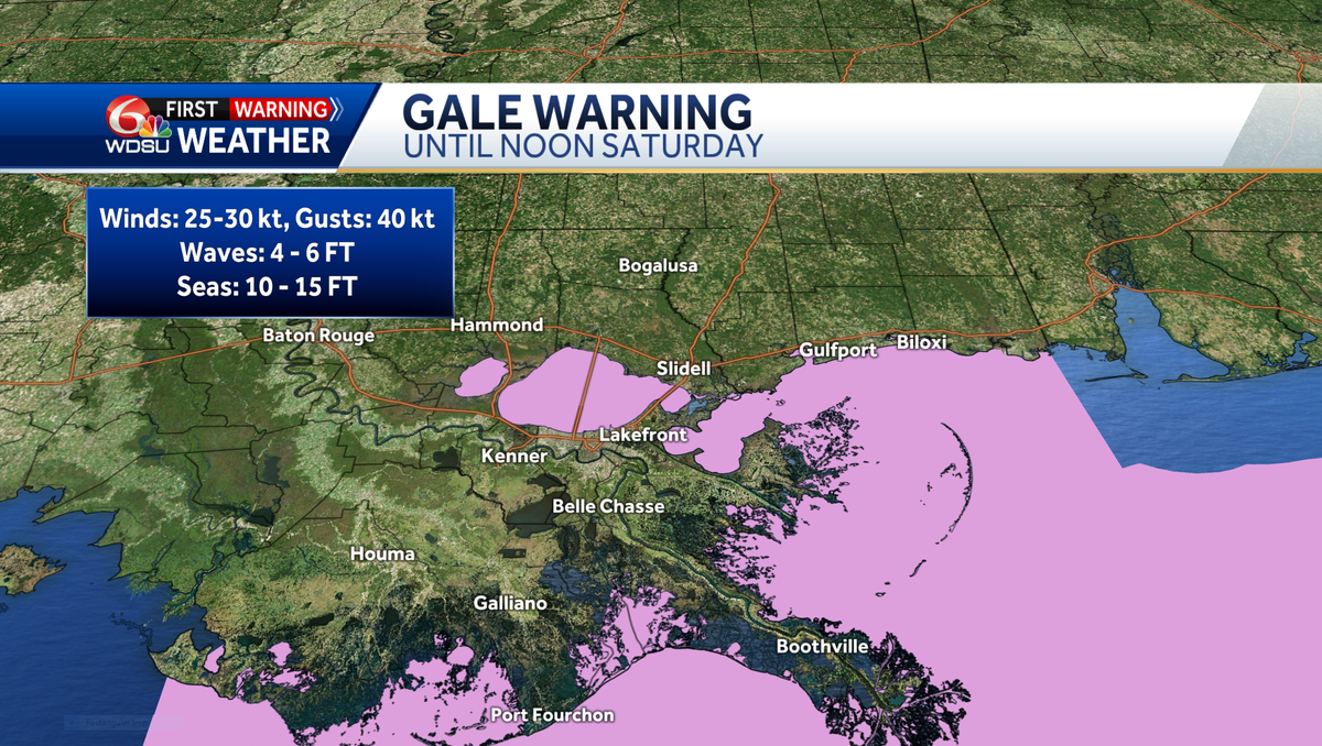 Today Windy Conditions, Cool Temperatures with Saturday Storms