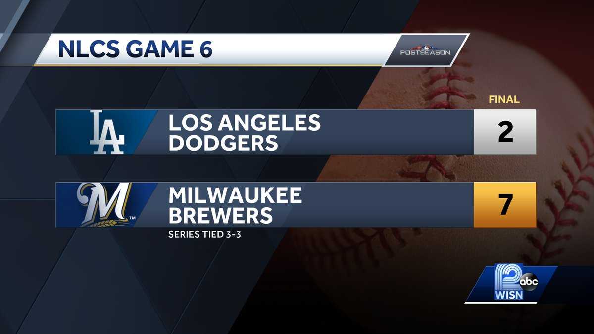 With Brewers 7-2 win, NLCS heads to Game 7