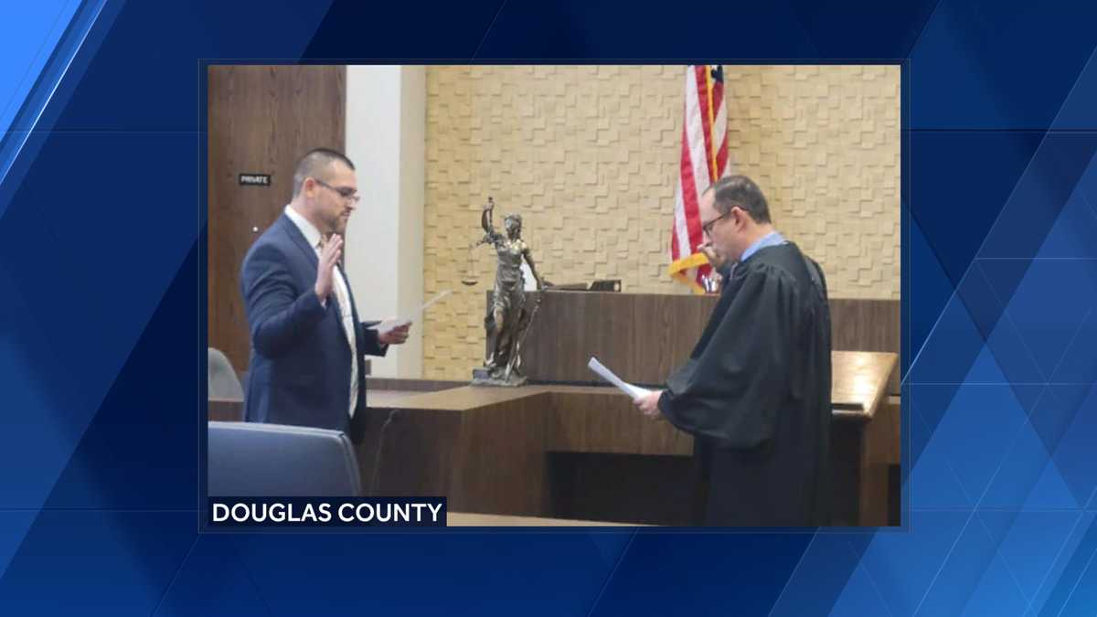 New Douglas County Commissioner takes oath of office
