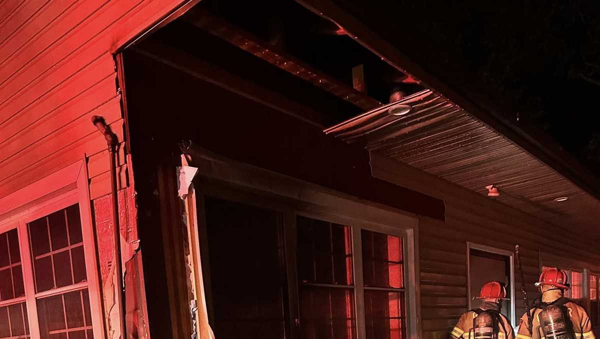 Fireworks cause fire at Overlys Grove Park in Lancaster