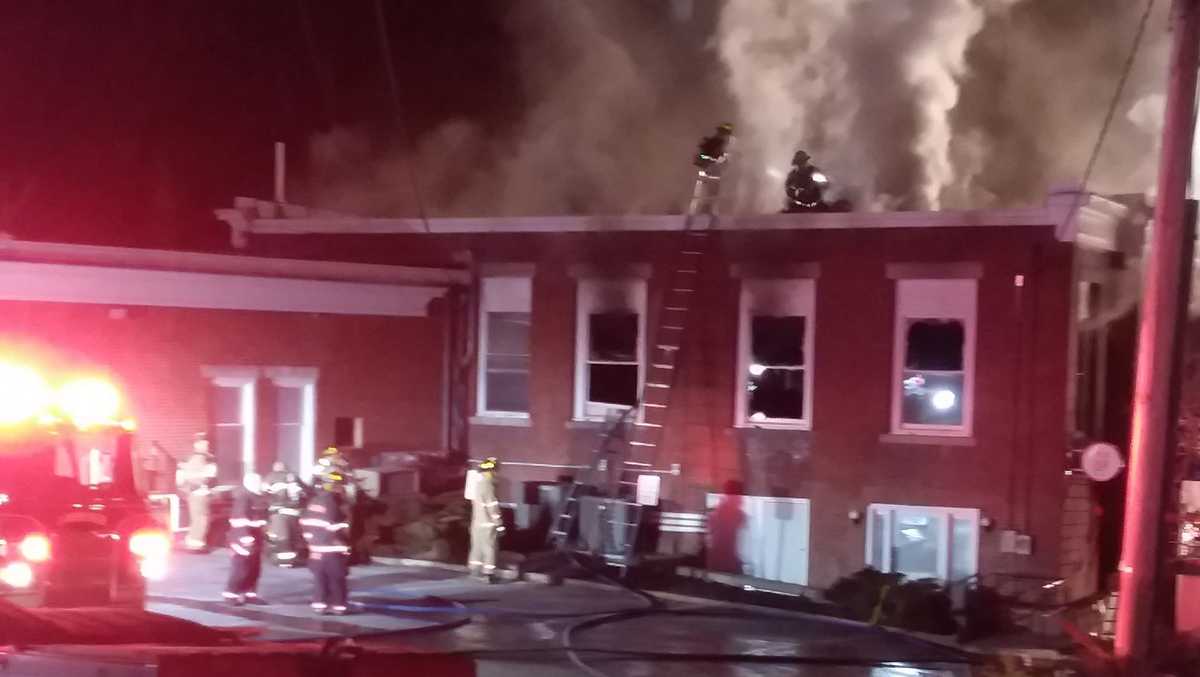Historic building damaged after massive fire in Gardner