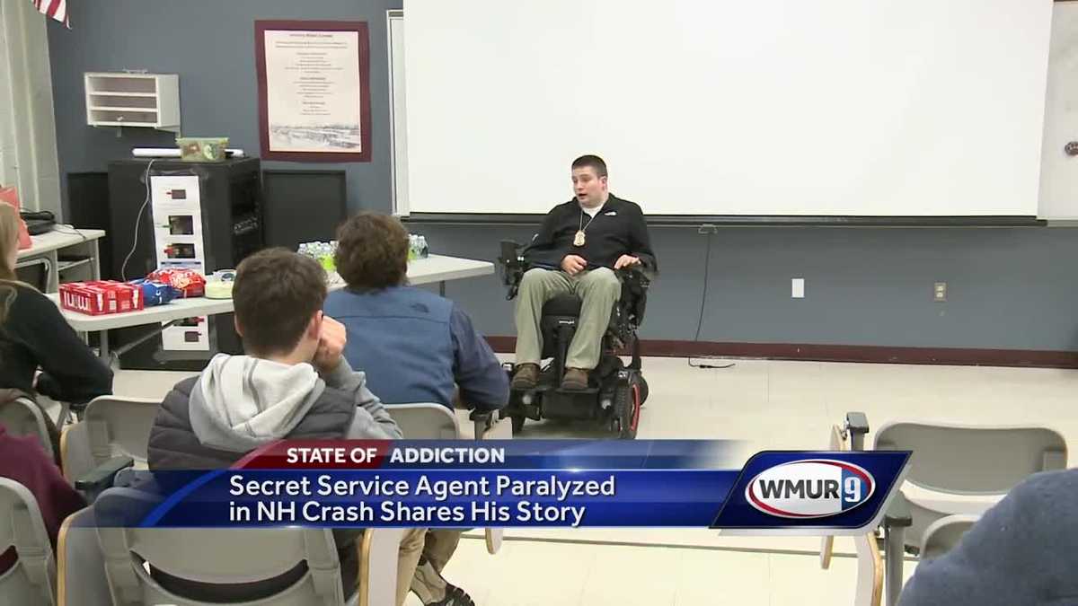 Secret Service agent paralyzed in North Conway crash shares his story