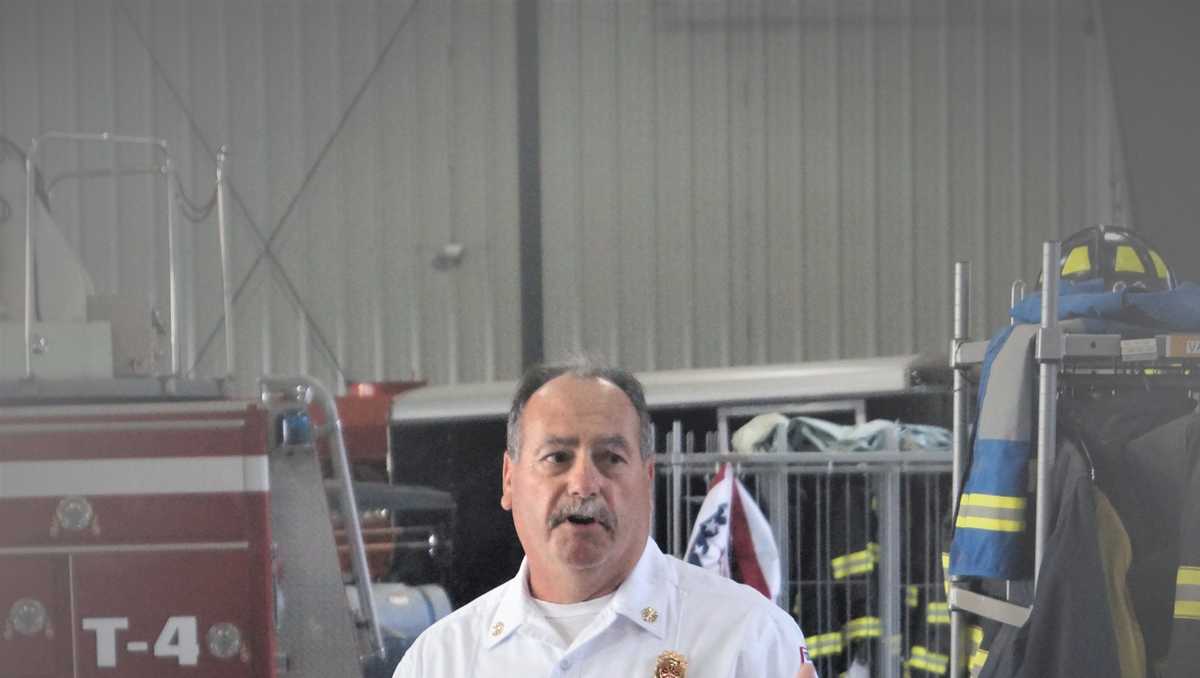 Oxford fire chief dies after funeral for fallen firefighter