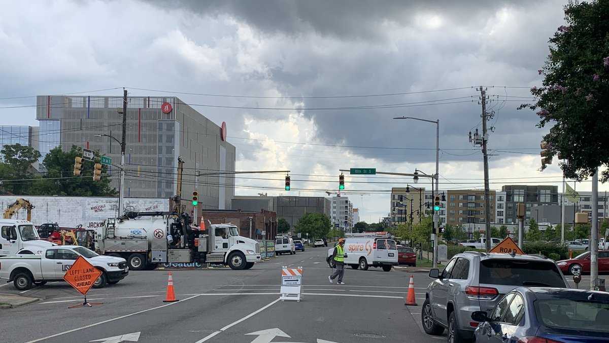 Spire repairs 'major gas leak' in Birmingham near 18th Street South