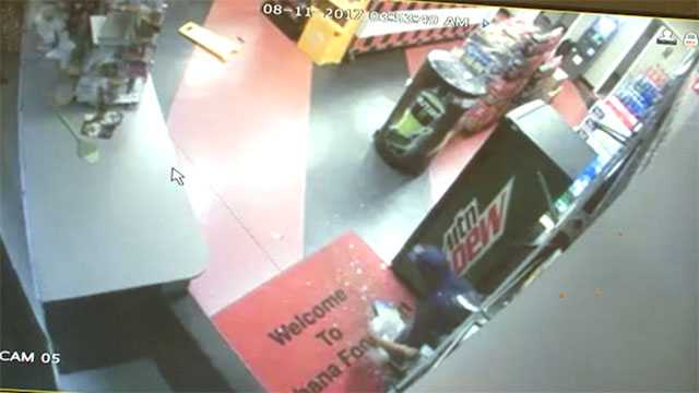 Jackson Gas Station Break In Caught On Camera