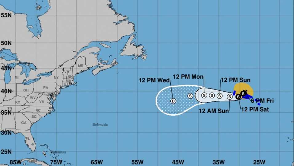 Tropical Storm Gaston: Warnings issues for islands