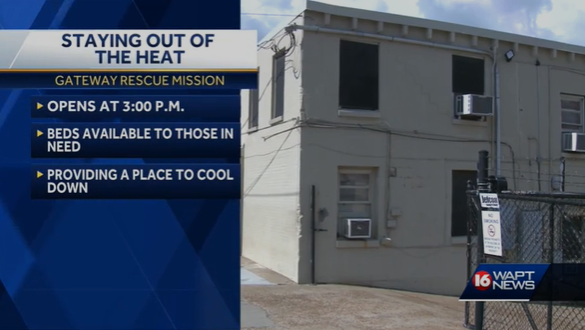 Gateway Rescue Mission to open doors this week amidst heatwave