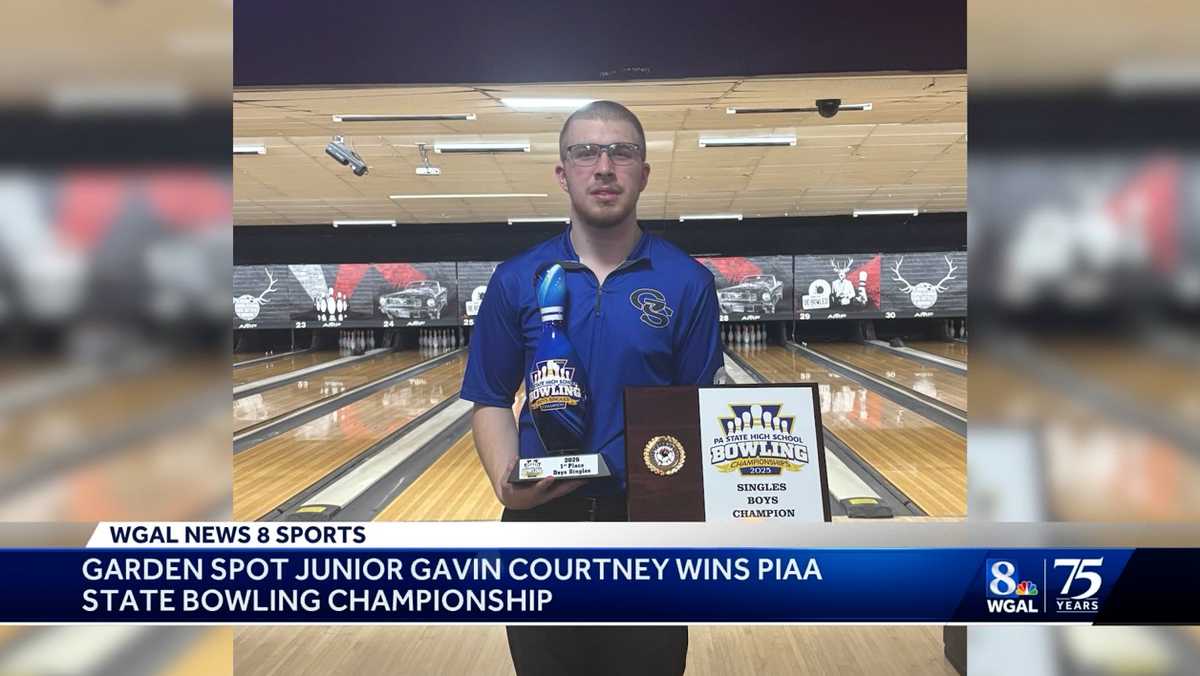 Garden Spot's Gavin Courtney wins PIAA Bowling State Championship