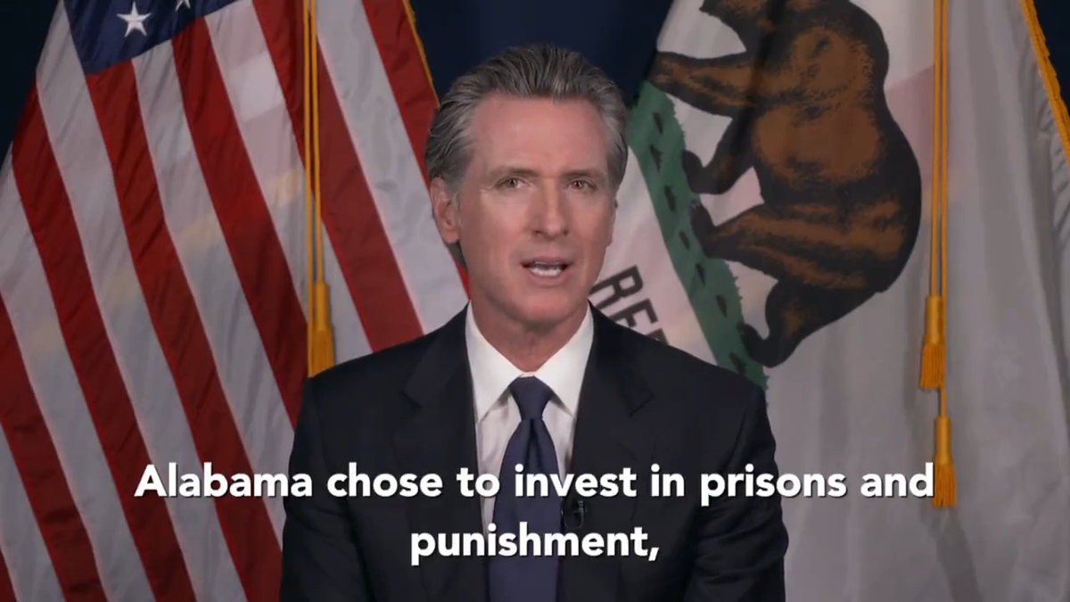 California governor calls out Alabama for plan to use federal funds for ...