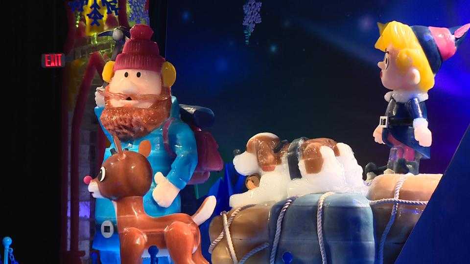 ICE! exhibit is all about Rudolph this year